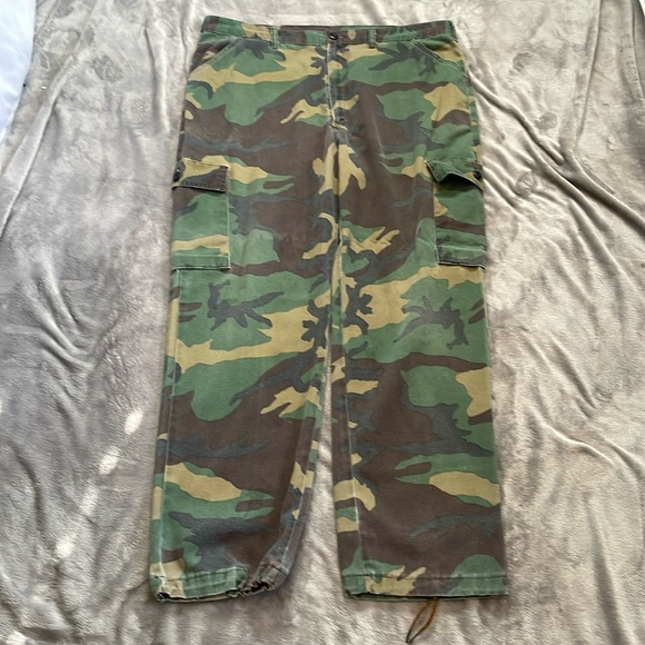 liberty | Pants | Vintage Liberty Mens Xl 4x3 Military Woodland Camo ...
